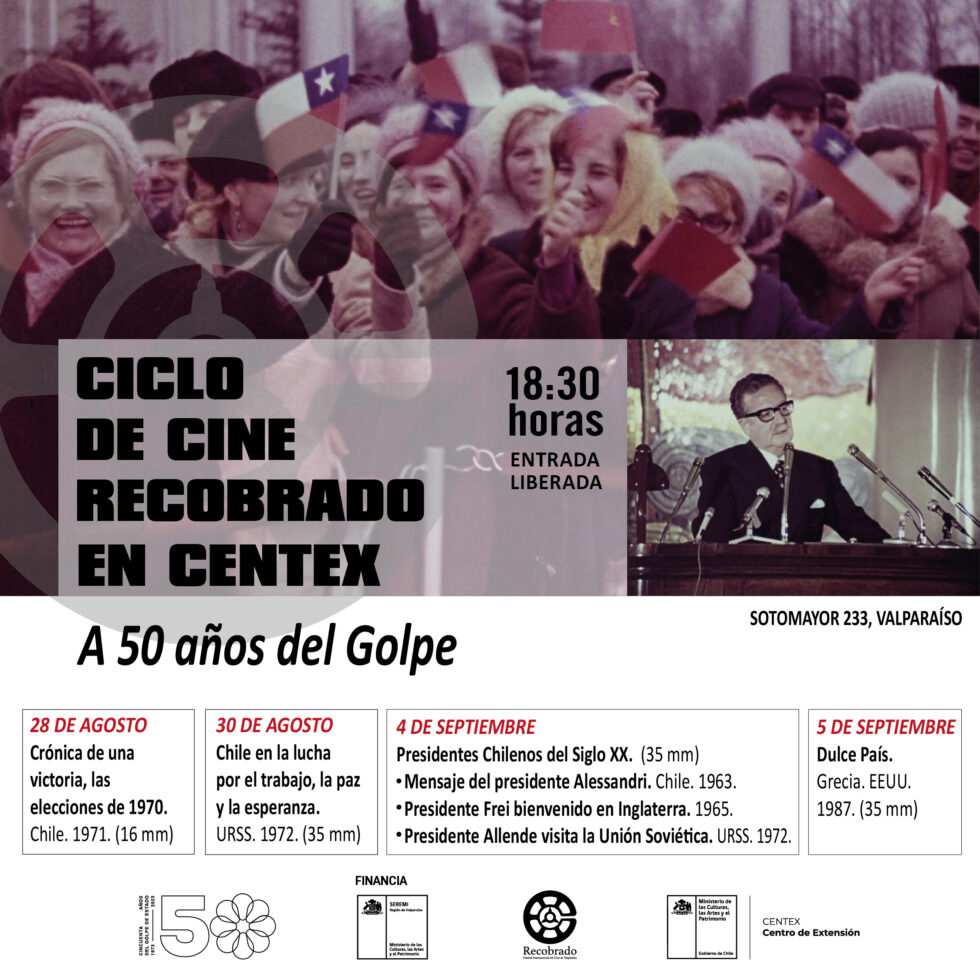 Cine Recobrado invita a conmemorar los 50 años del golpe a través de ciclo de cine - Valparaí­so ...